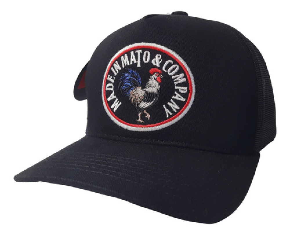 Bone Made In Mato Trucker Vintage Preto - DMIX