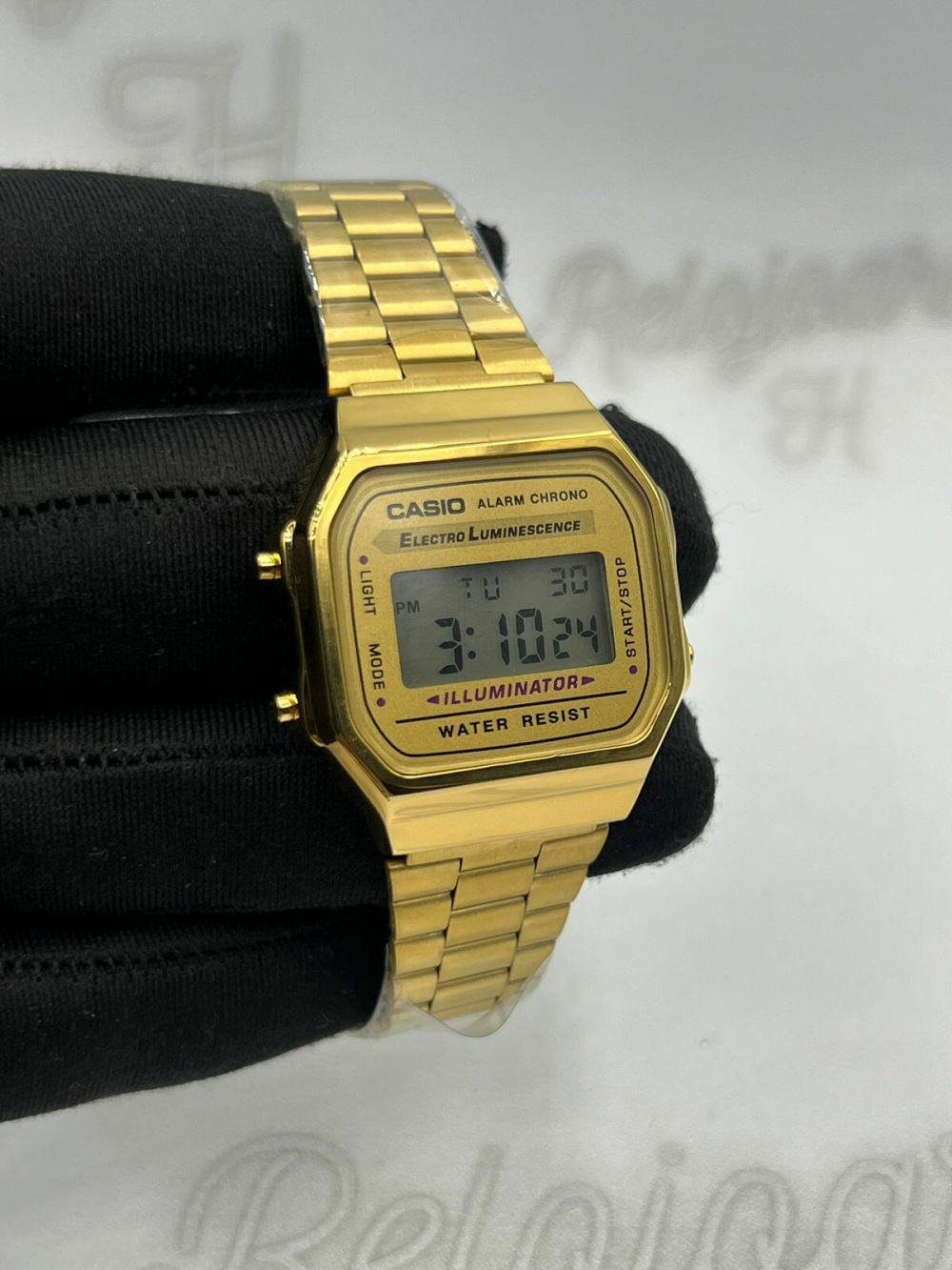 Casio Vintage Gold + FRETE GRÁTIS - Blanc