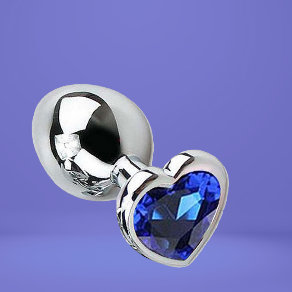 Plug anal M prata - Dona Sensual