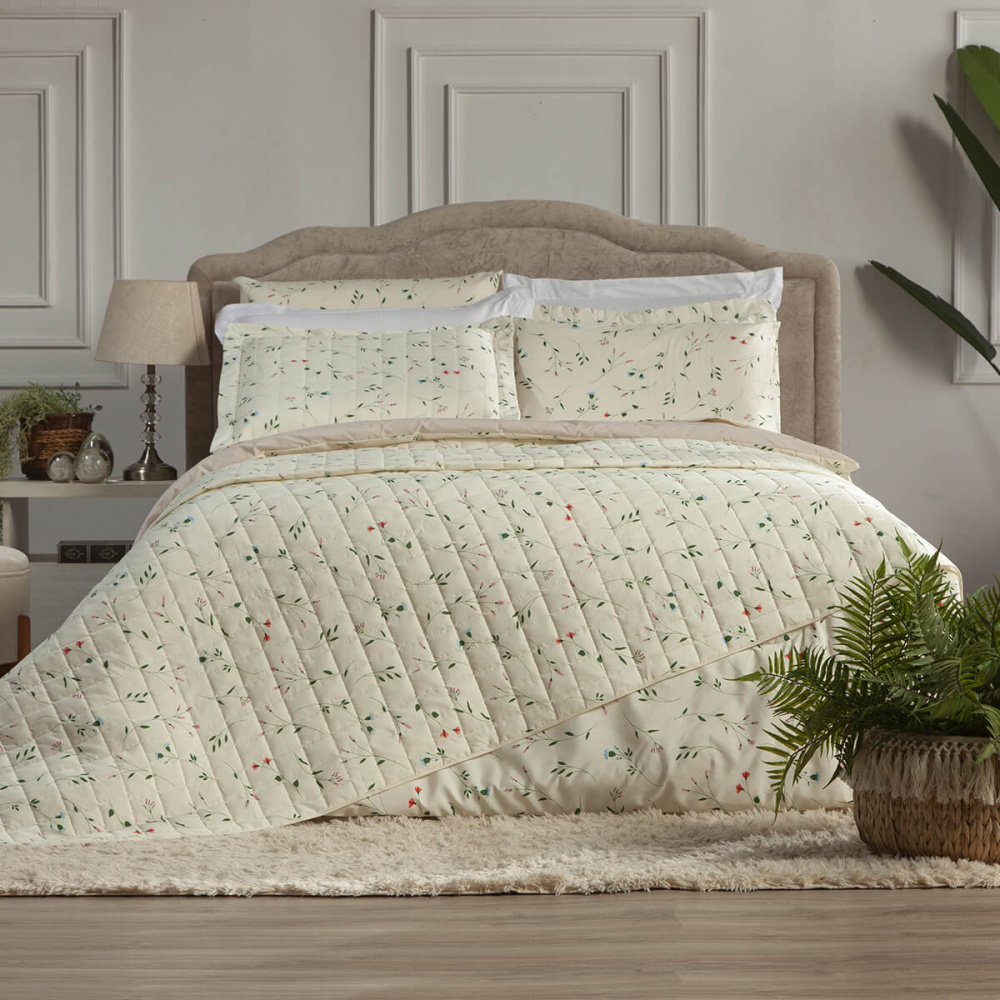 Edredom Dupla face Percal 180 Fios Algodão Classic Solteiro Coleção ...