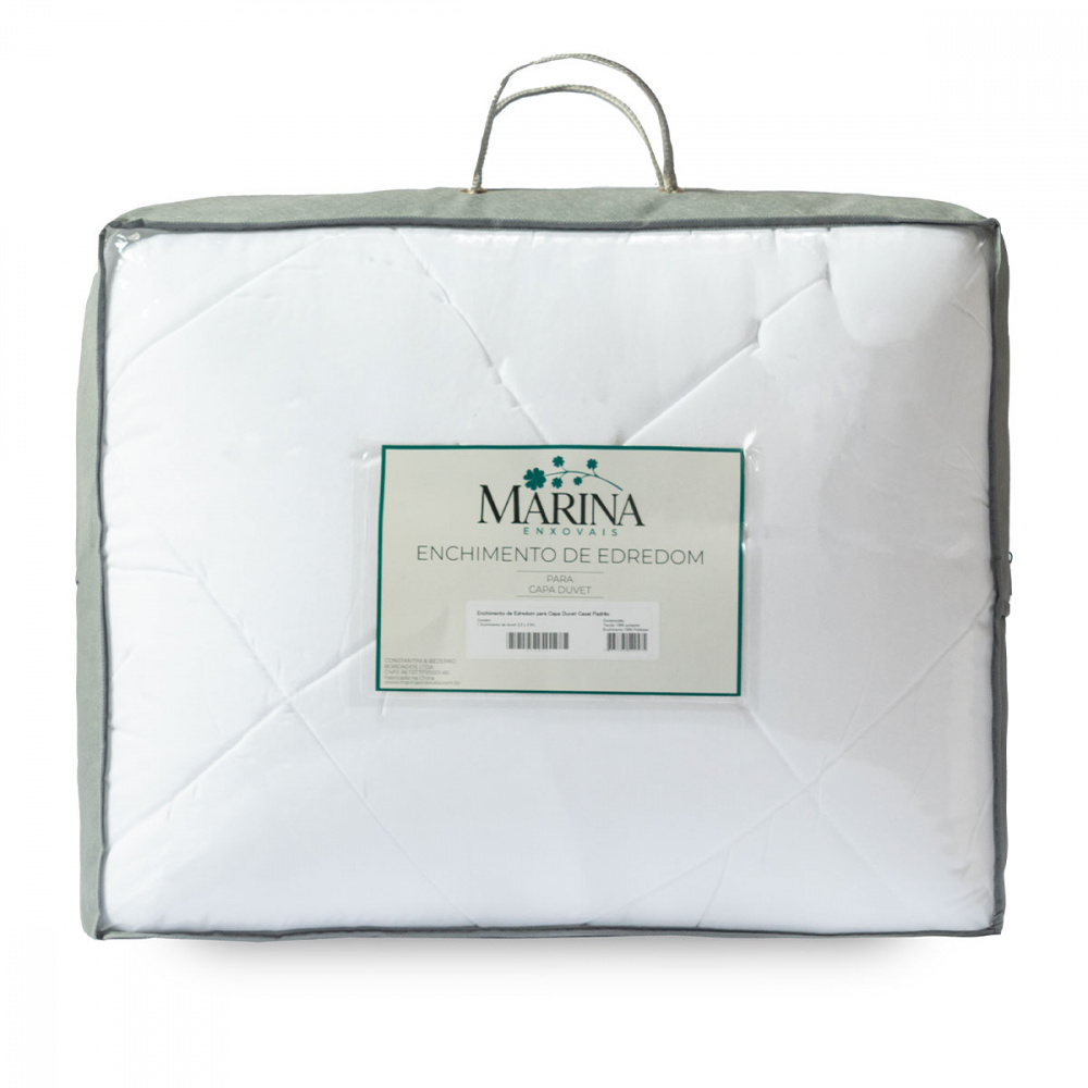 Recheio de Edredom solteiro (180g/m² Toque de plumas Super soft ) para capa Duvet 1,6 x 2,5m ...