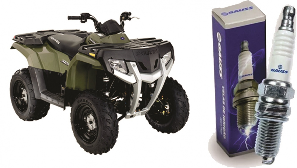 Vela Ignição Polaris Hawkeye 300 2x4 e 4x4 - DP Motoparts