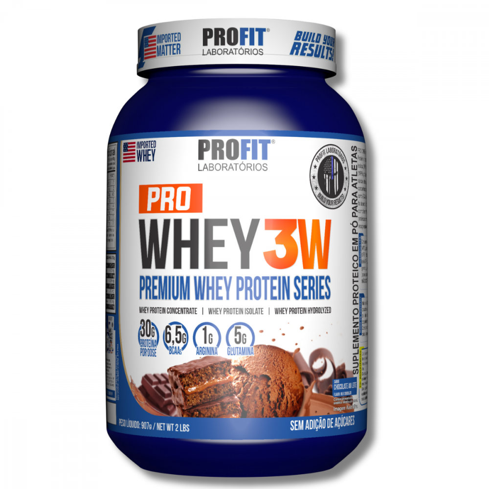 Whey Protein Pro Whey 3W - Profit Laboratórios - DragonFit Suplementos ...