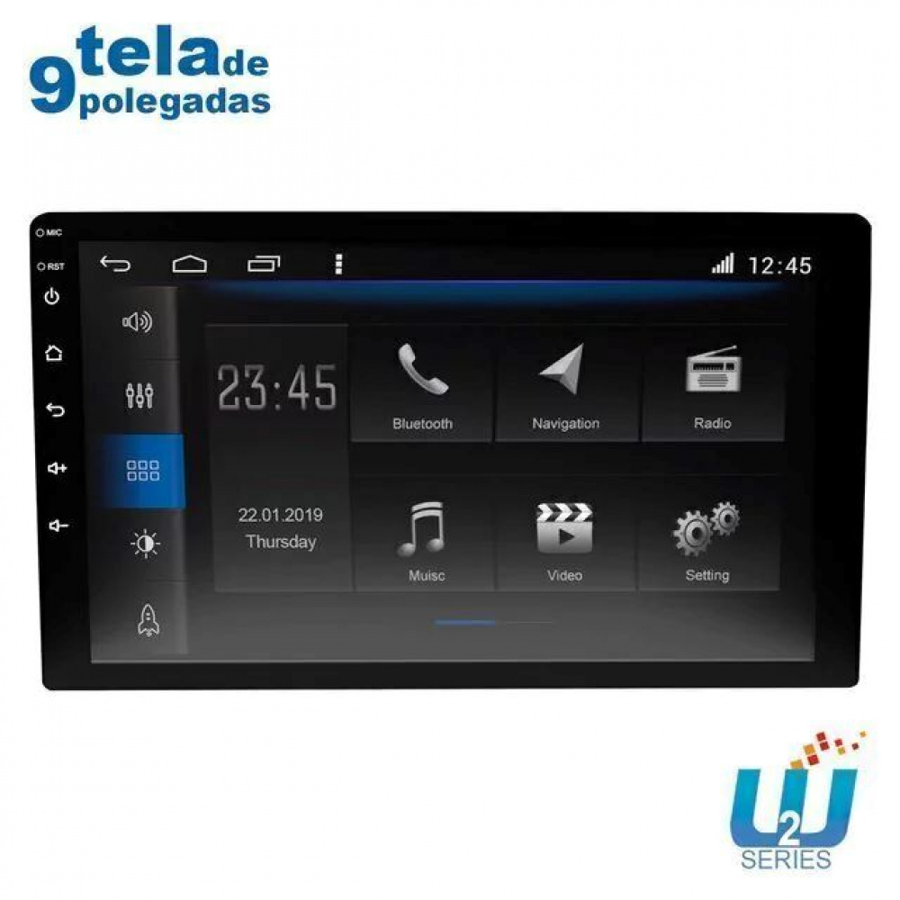 "Winca W9 Series: Central Multimídia Android 9POL 2/32GB - Carplay e Android Sem Fio para uma ...