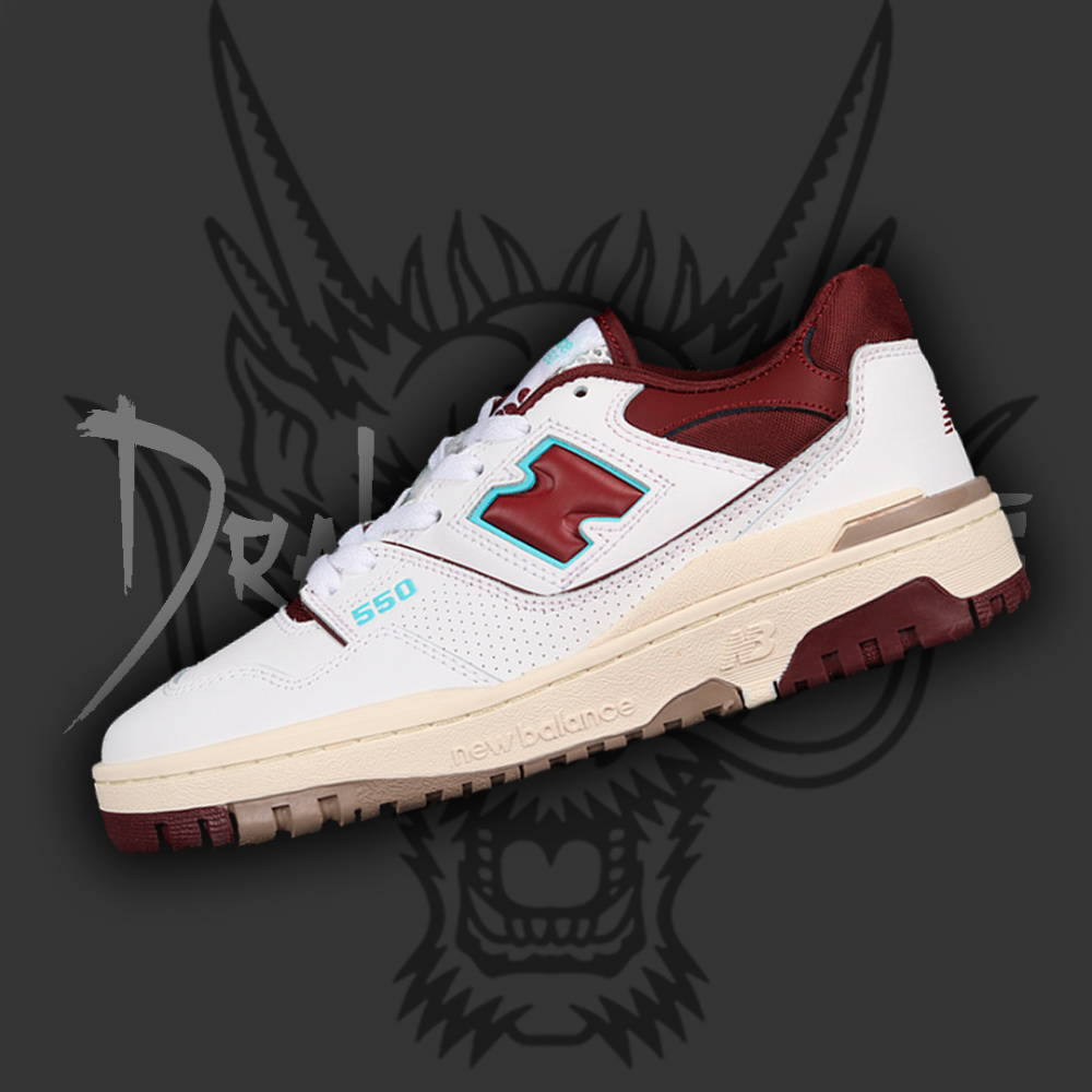 New Balance NB550 Red - Draken Imports