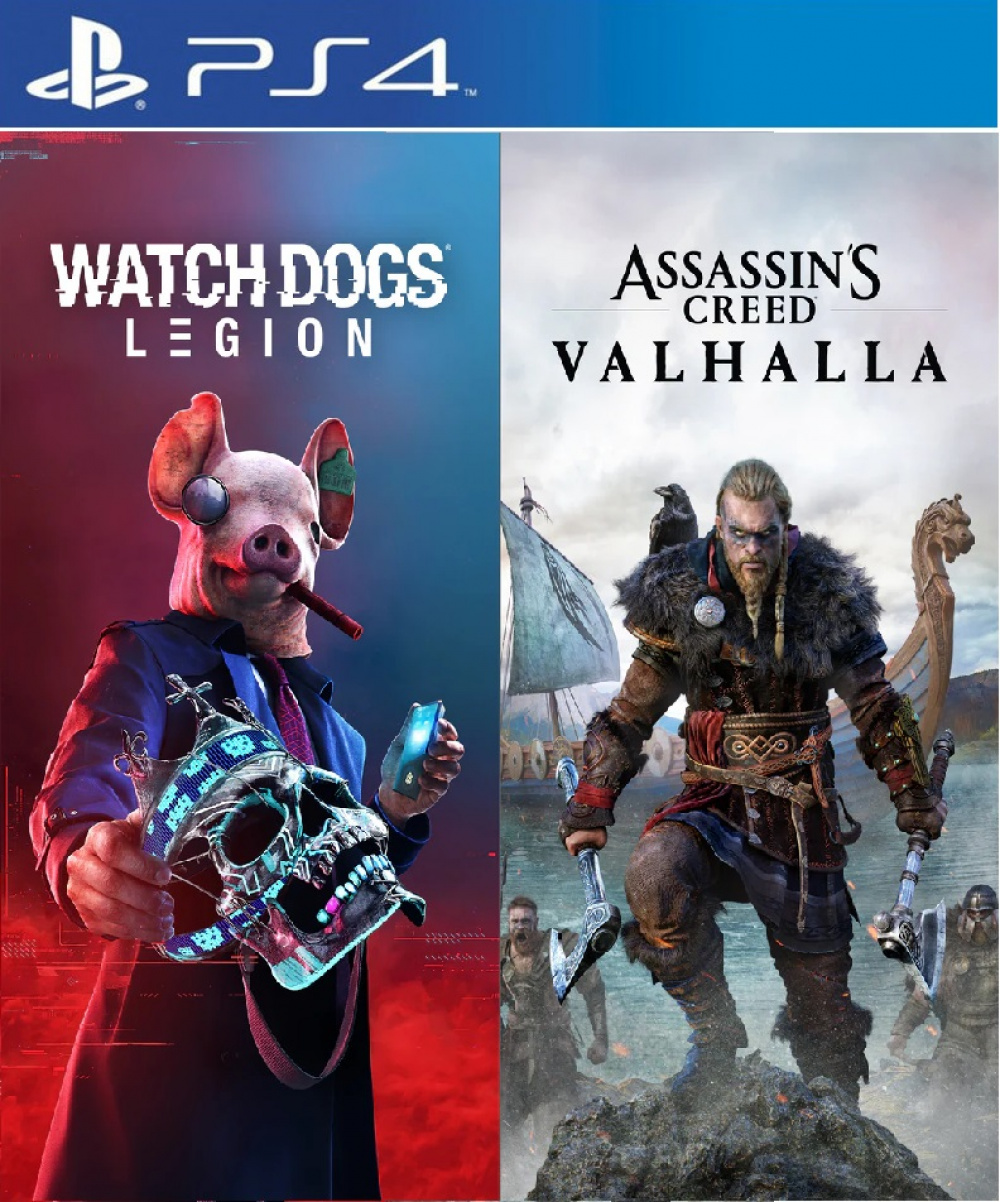 Assassins Creed Valhalla Watch Dogs Legion Bundle Ps4 & PS5 - Dream ...