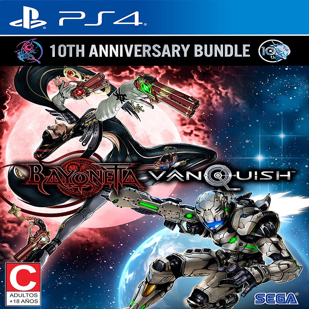 Bayonetta & Vanquish 10th Anniversary Bundle PS4 ou PS5 - Dream Games Store