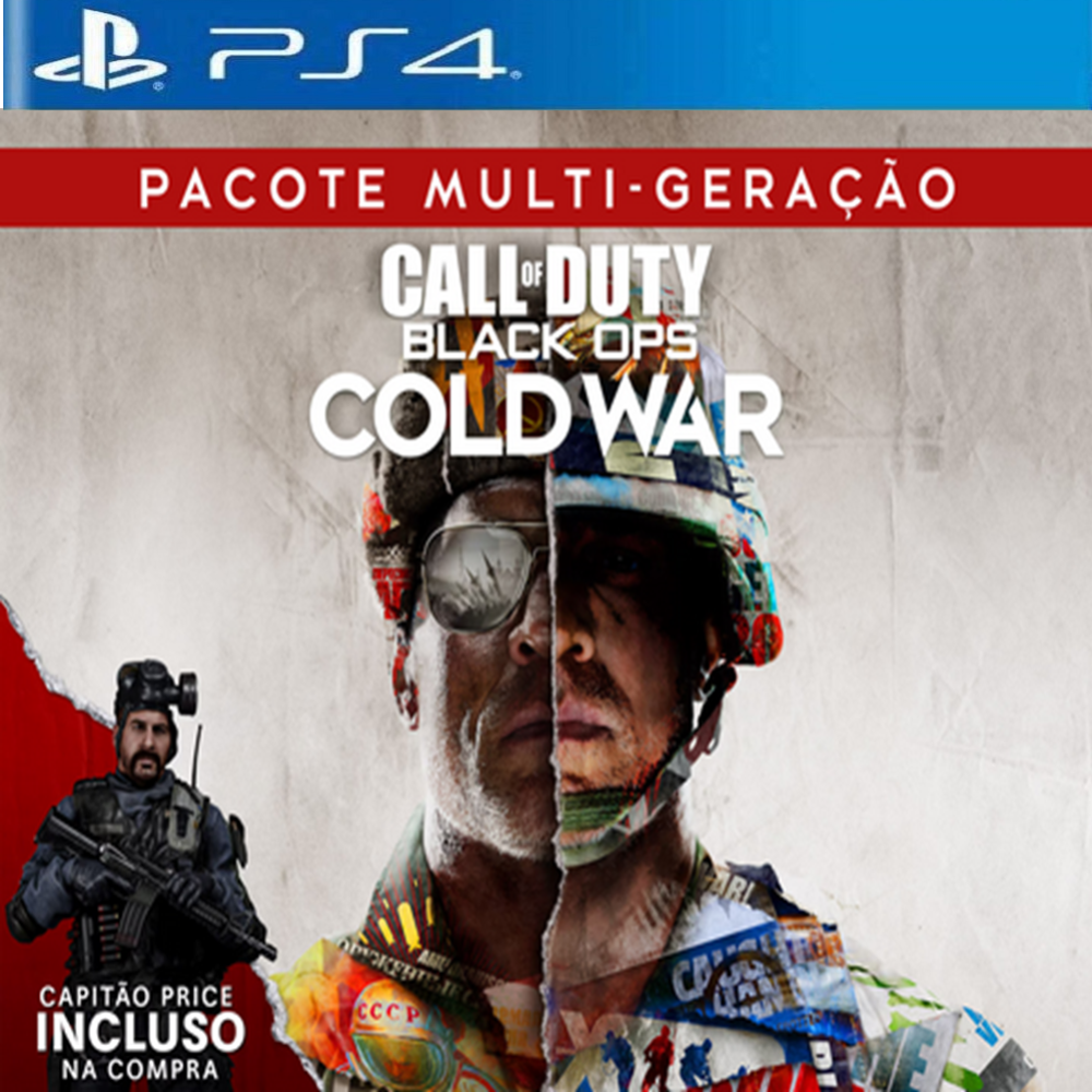 Call of Duty Black Ops Cold War - Pacote Multigeração PS4 ou PS5 ...