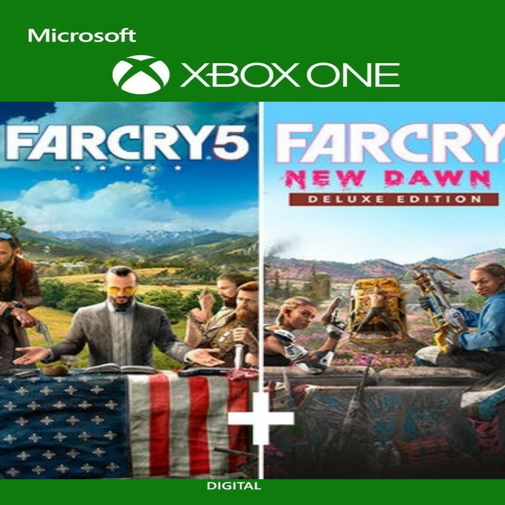Far Cry 5 + Far Cry New Dawn Deluxe Edition Bundle XBOX One Séries X/S ...