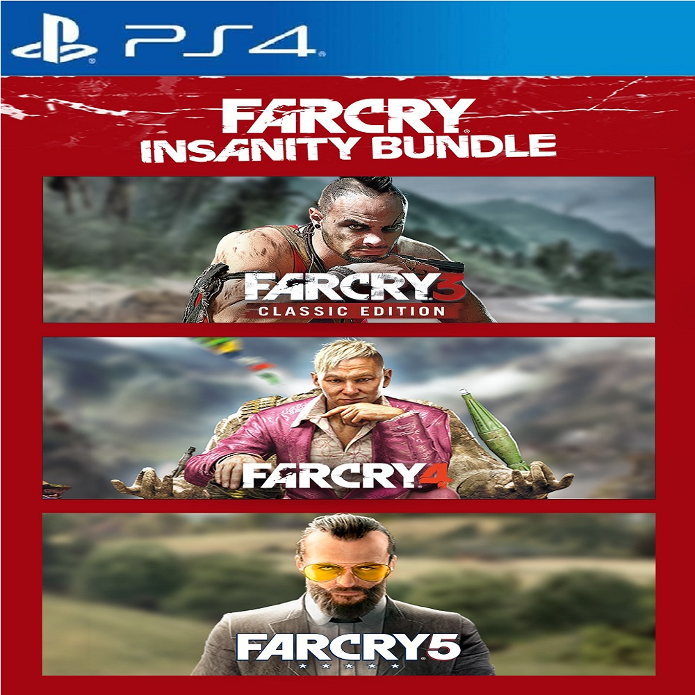 Far Cry - Pacote Insanidade Ps4 ou PS5 - Dream Games Store