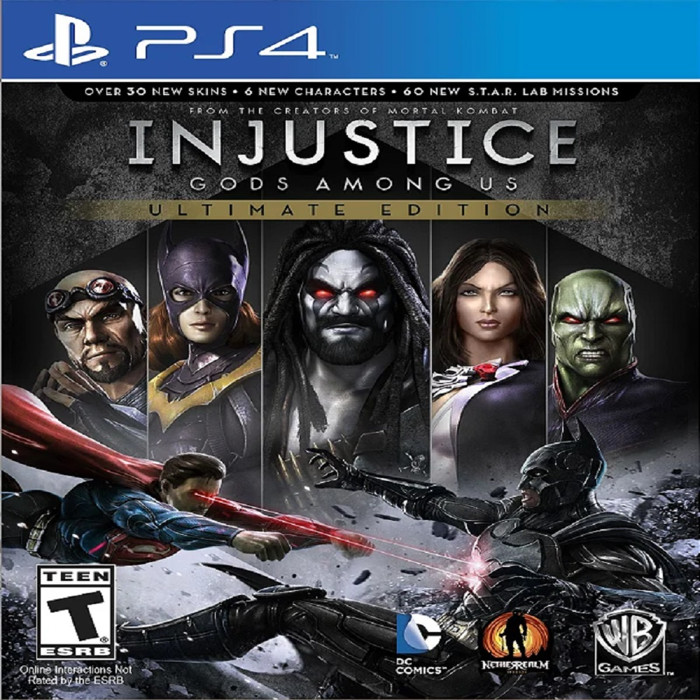 Injustice Gods Among Us Ultimate Edition PS4 ou PS5 - Dream Games Store
