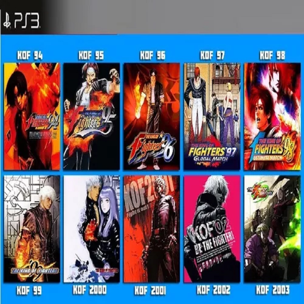 KOF 94 95 96 97 98 99 2000 2001 2002 2003 Ps3 - The king of fighters 10 ...