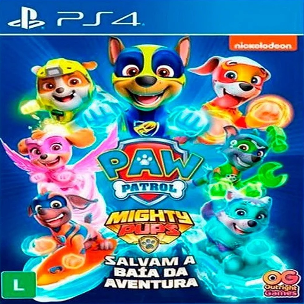Patrulha PATA Os Cachorrinhos Poderosos salvam a Baía da Aventura PS4 ...