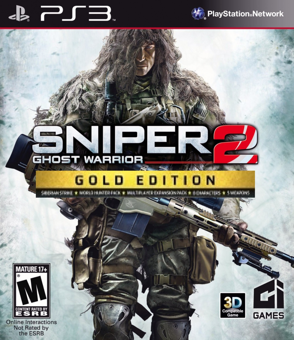 Sniper Ghosts Warriors 2 Gold Edition PS3 - Dream Games Store