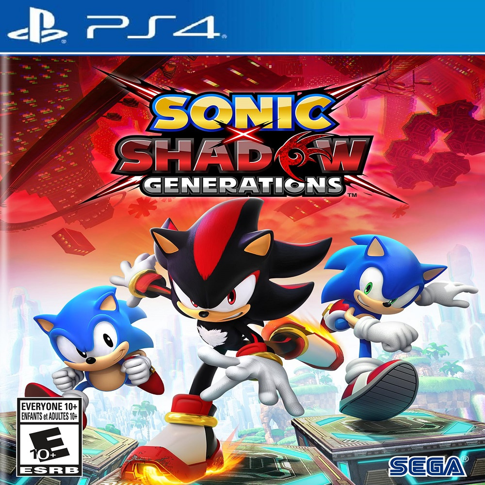 SONIC X SHADOW GENERATIONS PS4 ou PS5 - Dream Games Store