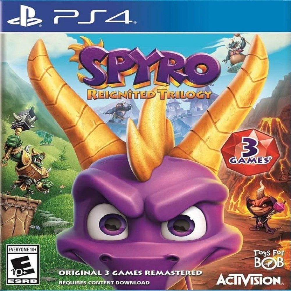 Spyro Reignited Trilogy PS4 ou PS5 - Dream Games Store