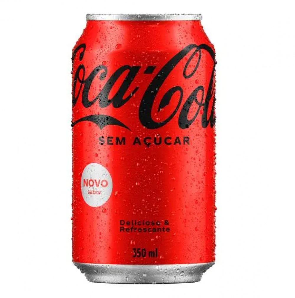 Refrigerante Coca Cola Zero Lata 350ml - Drogaria Eliza
