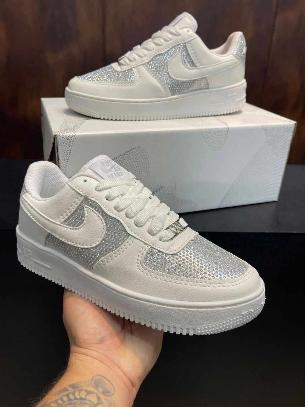 air force 1 Gliter - Dry Shoes