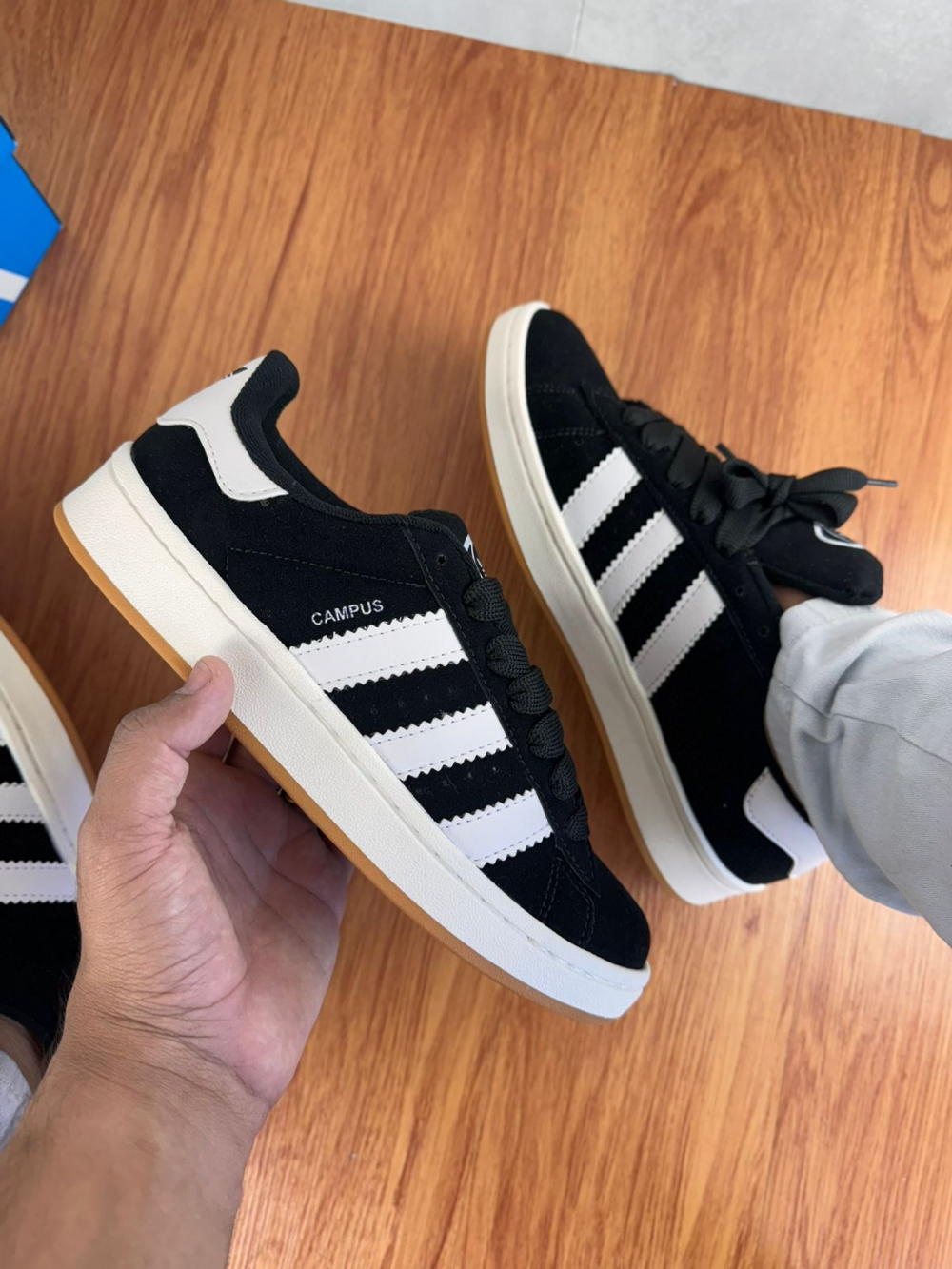 Tênis Adidas Campus Black - Duo