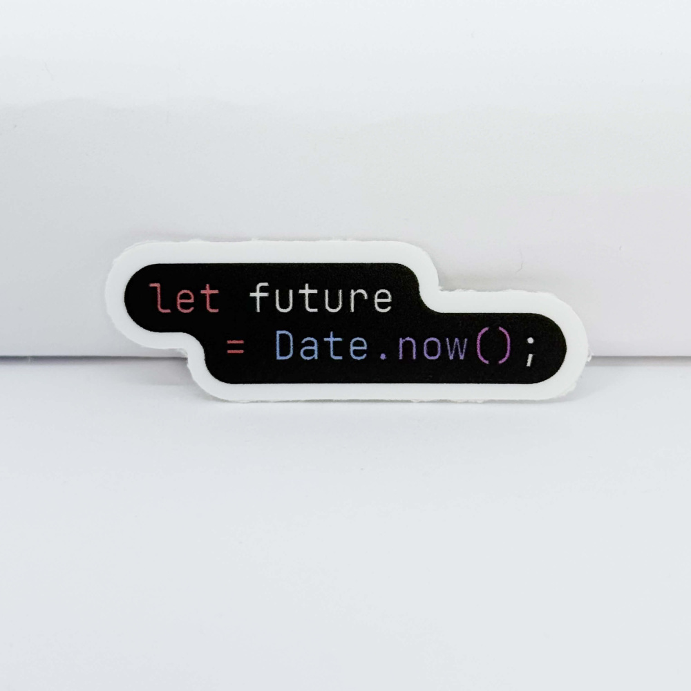 Adesivo Future - DVLPR | Seu estilo além do style.css