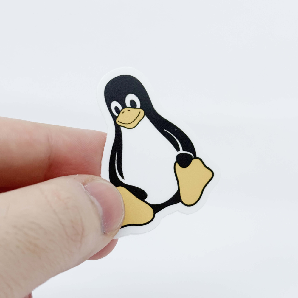 Adesivo Tux Linux - DVLPR | Seu estilo além do style.css