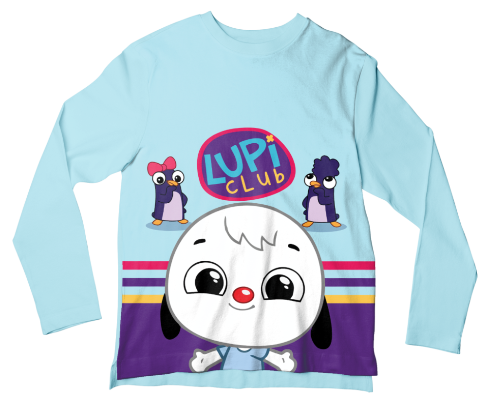 Camiseta Adulto Lupi Club ML - DVM CONFECÇÕES E MALHARIA LTDA