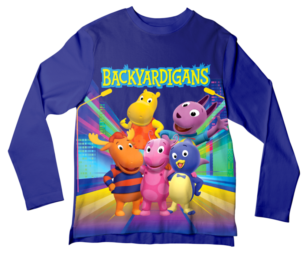 Camiseta Adulto Os Backyardigans ML - DVM CONFECÇÕES E MALHARIA LTDA