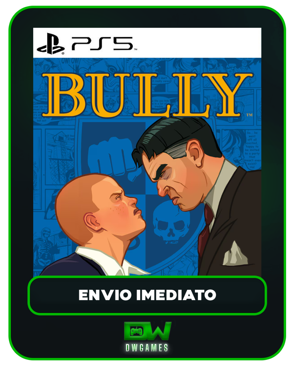 Bully - PS5 - Edição Padrão - Mídia Digital - Dw Games