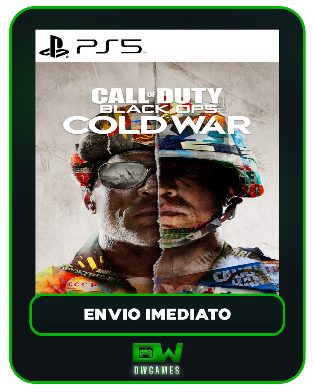Call of Duty: Black Ops Cold War - PS5 - Edição Padrão - Mídia Digital ...
