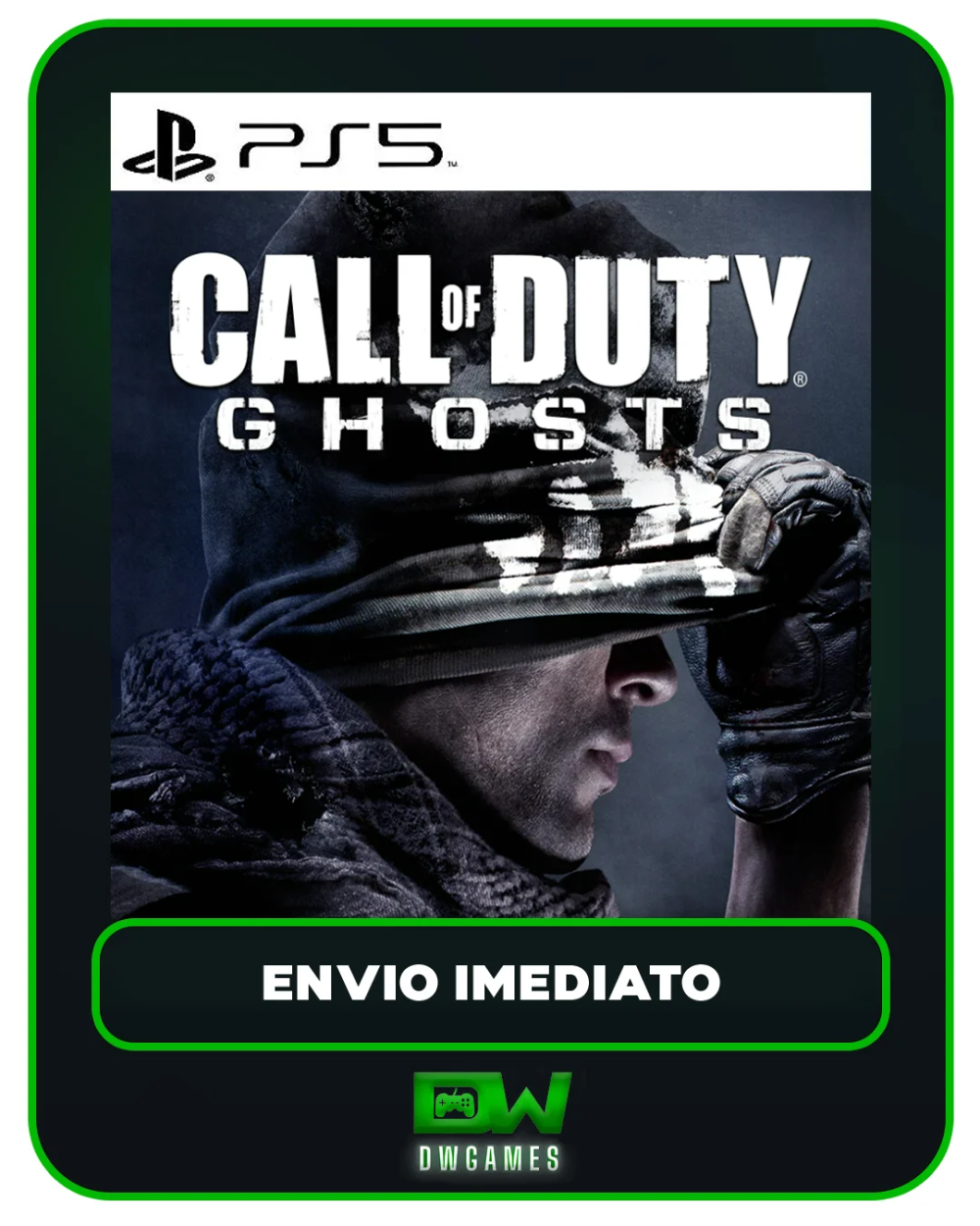 Call of Duty: Ghosts - PS5 - Edição Padrão - Mídia Digital - Dw Games