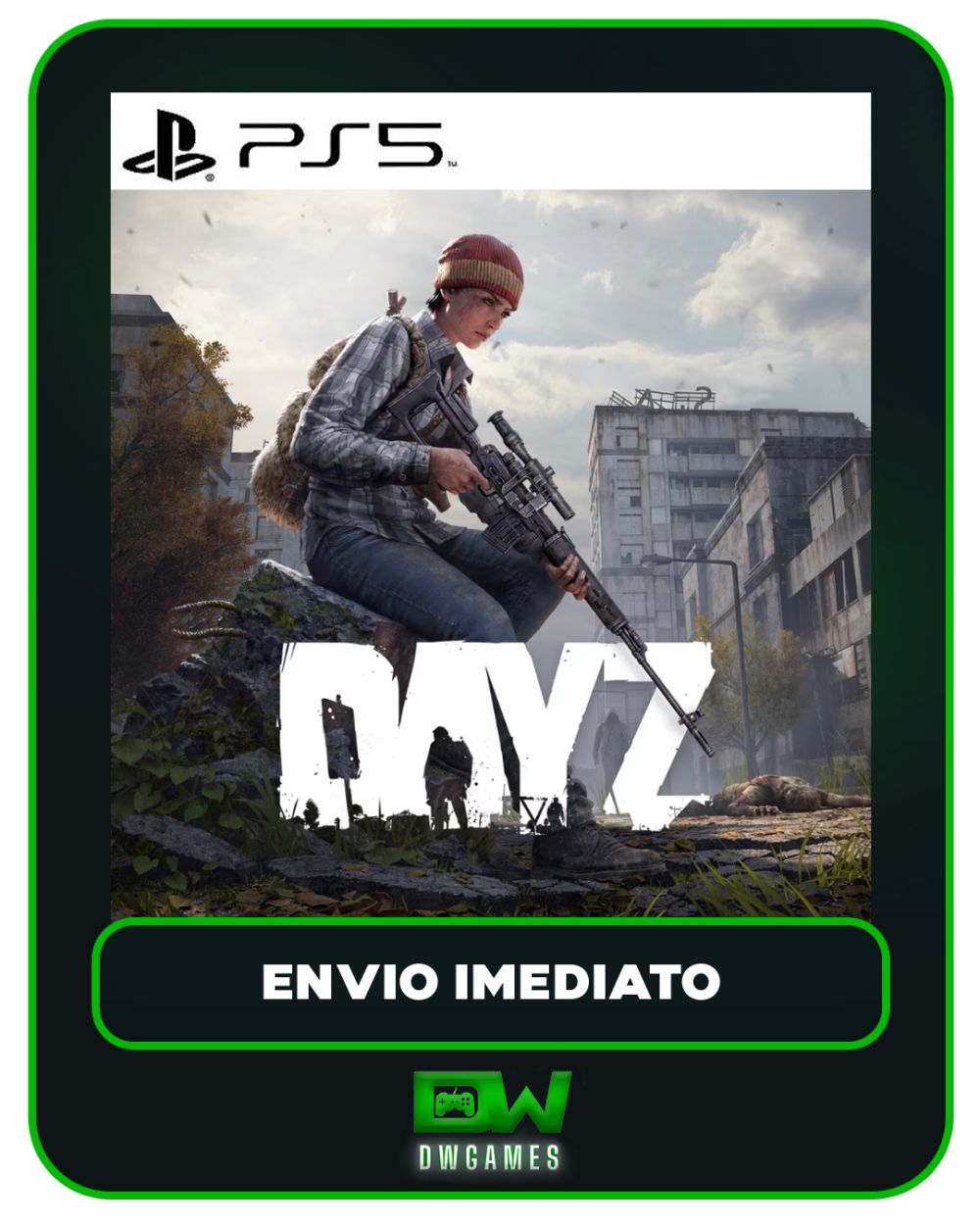 DayZ - Edição Padrão - PS5 - Mídia Digital - Dw Games