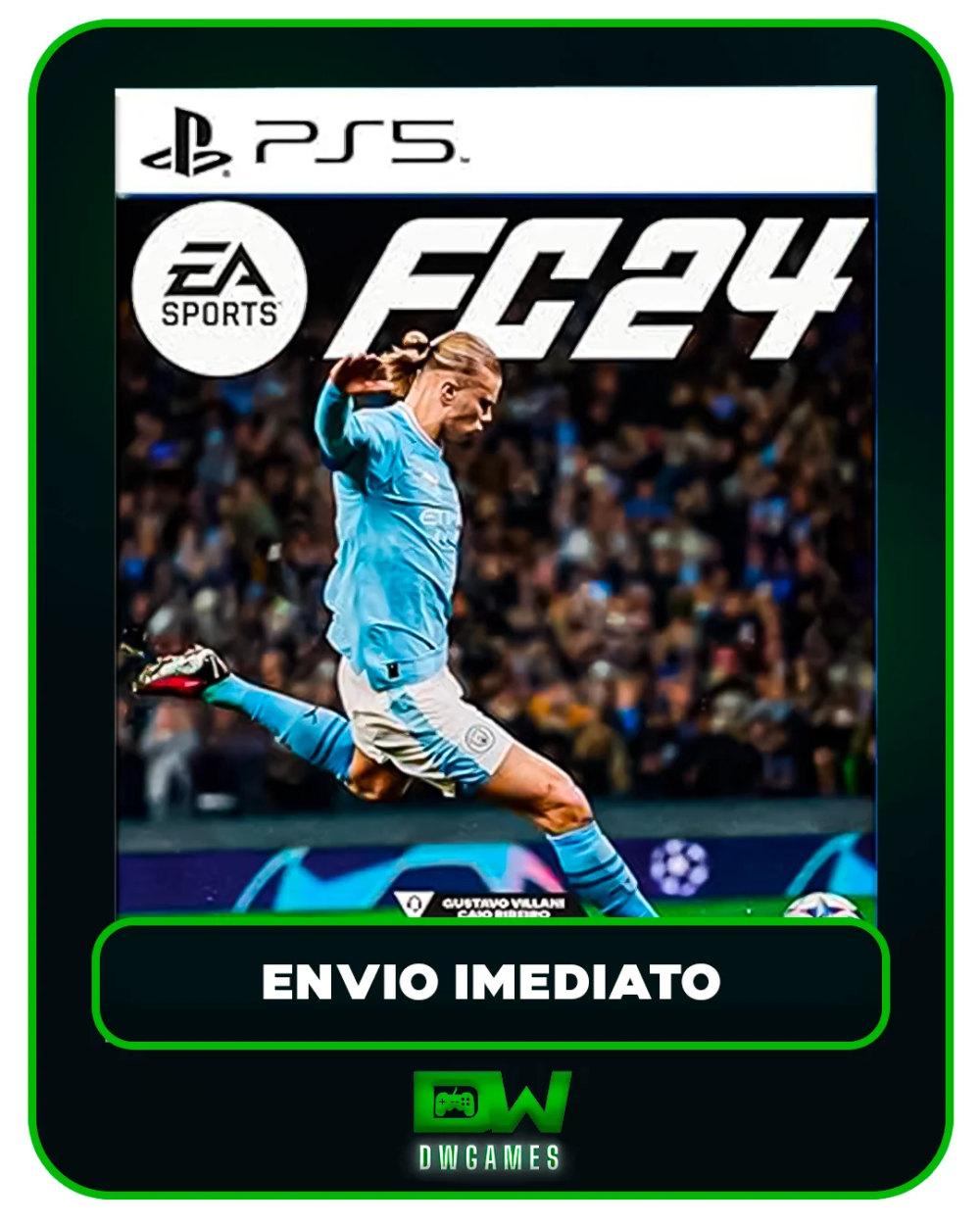 EA Sports FC 24 - PS5 - EAFC 24 FIFA - Mídia Digital - Dw Games
