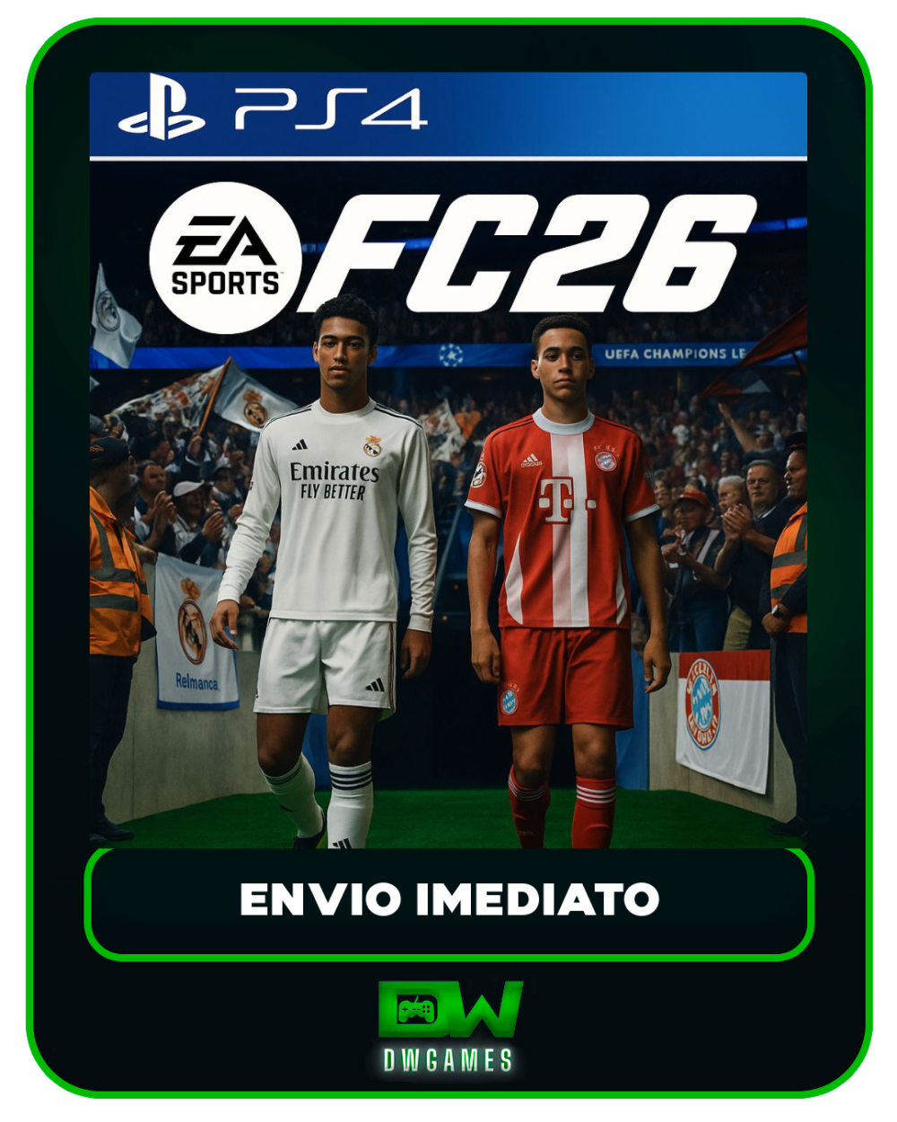 EA Sports FC 26 - PS4 - FIFA 26 - Edição Standard - Mídia Digital - Dw ...