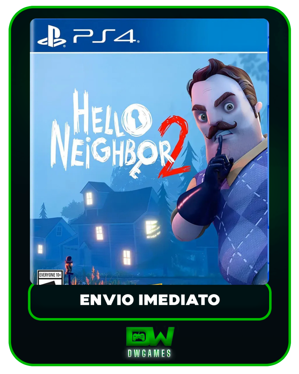Hello Neighbor 2 - PS4 - Edição Padrão - Mídia Digital - Dw Games