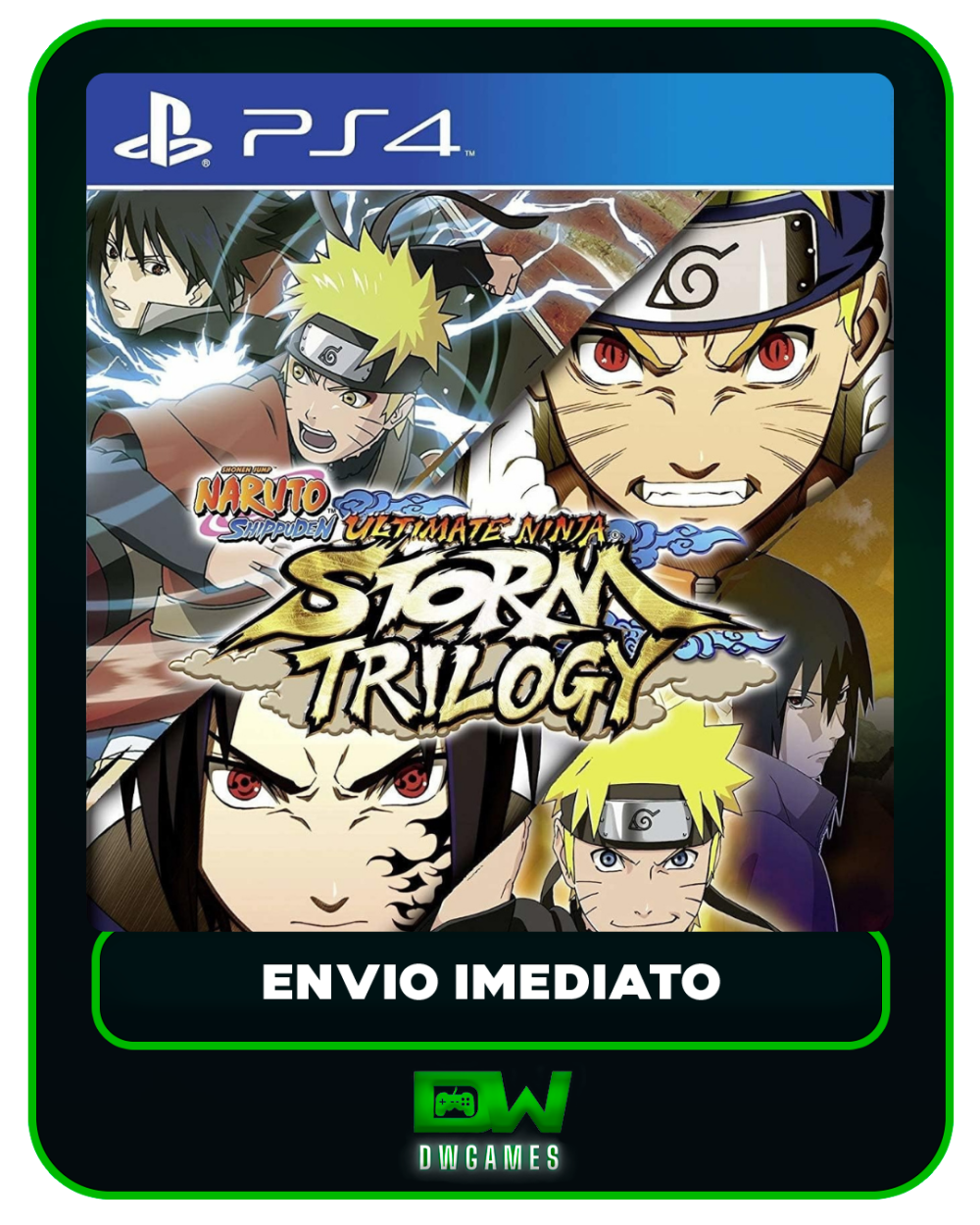 NARUTO SHIPPUDEN: Ultimate Ninja STORM Trilogy - PS4 - Naruto - Edição ...