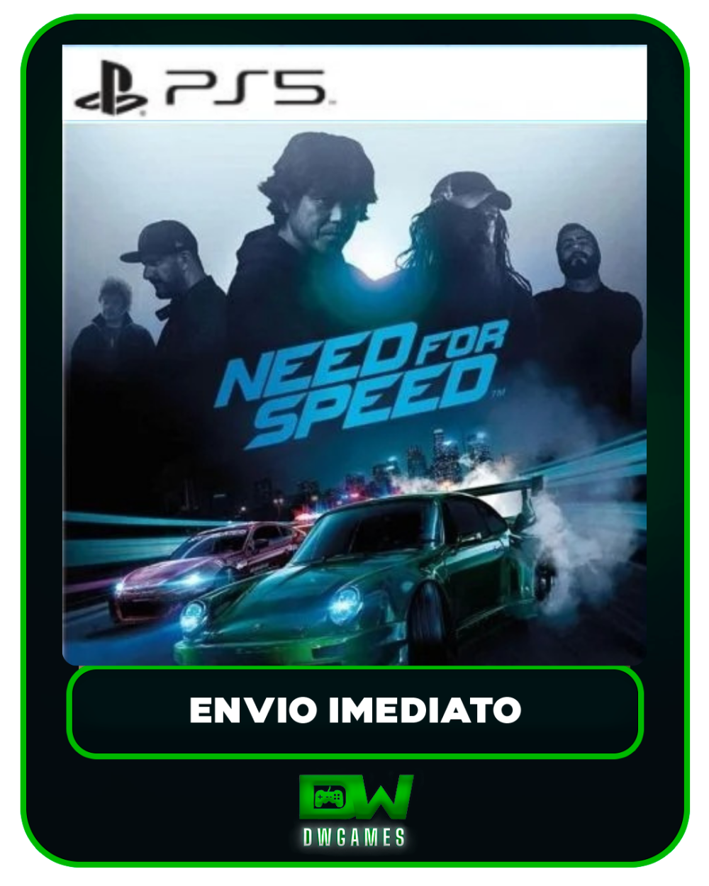 Need for Speed - PS5 - NFS - Edição Padrão - Mídia Digital - Dw Games
