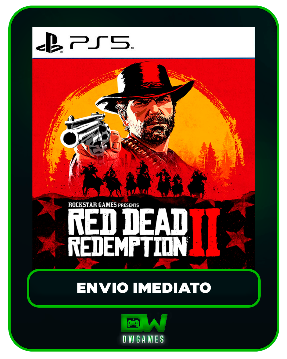 Red Dead Redemption 2 - PS5 - Edição Padrão - Mídia Digital - Dw Games