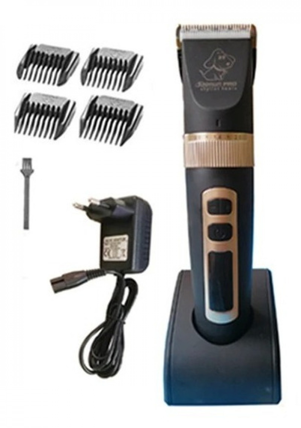 Máquina de Tosa Profissional para Pets Silenciosa e Recarregável - Eba Pets