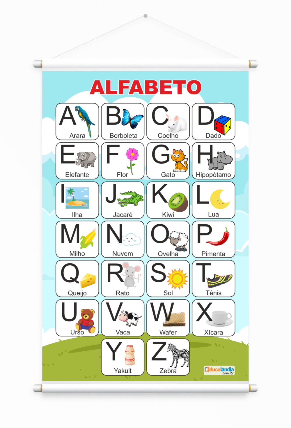 Banner Alfabeto Simples - Educolândia - Educolândia | Materiais ...