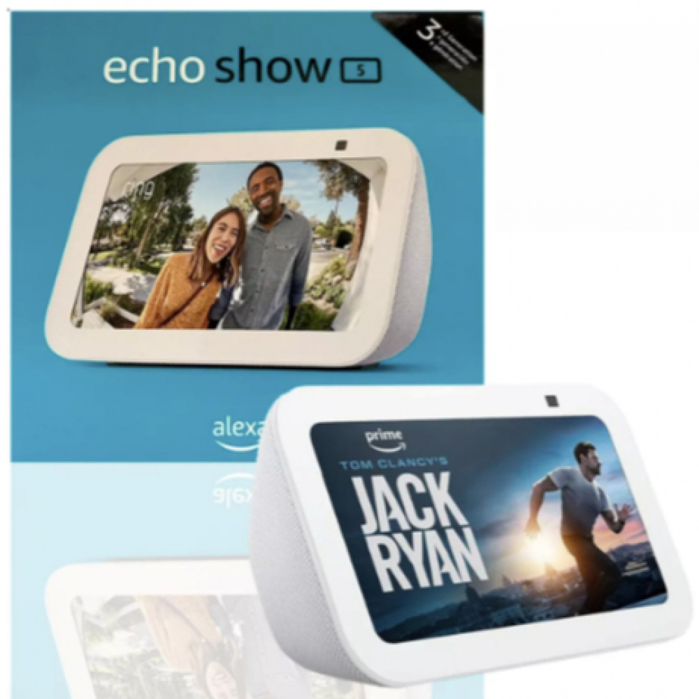 Alexa Echo Show 5 3 Geração Branca Preta - Effemme Fashion Store