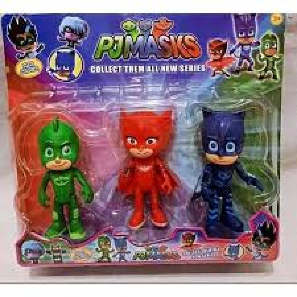"Kit PJ Masks: Trio de Heróis para Aventuras Infinitas!" - Effemme ...