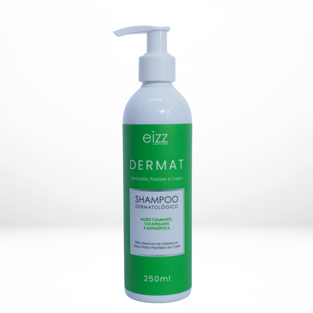 Shampoo Dermat Tratamento Dermatite e Caspa 250ml - Eizz - Eizz ...