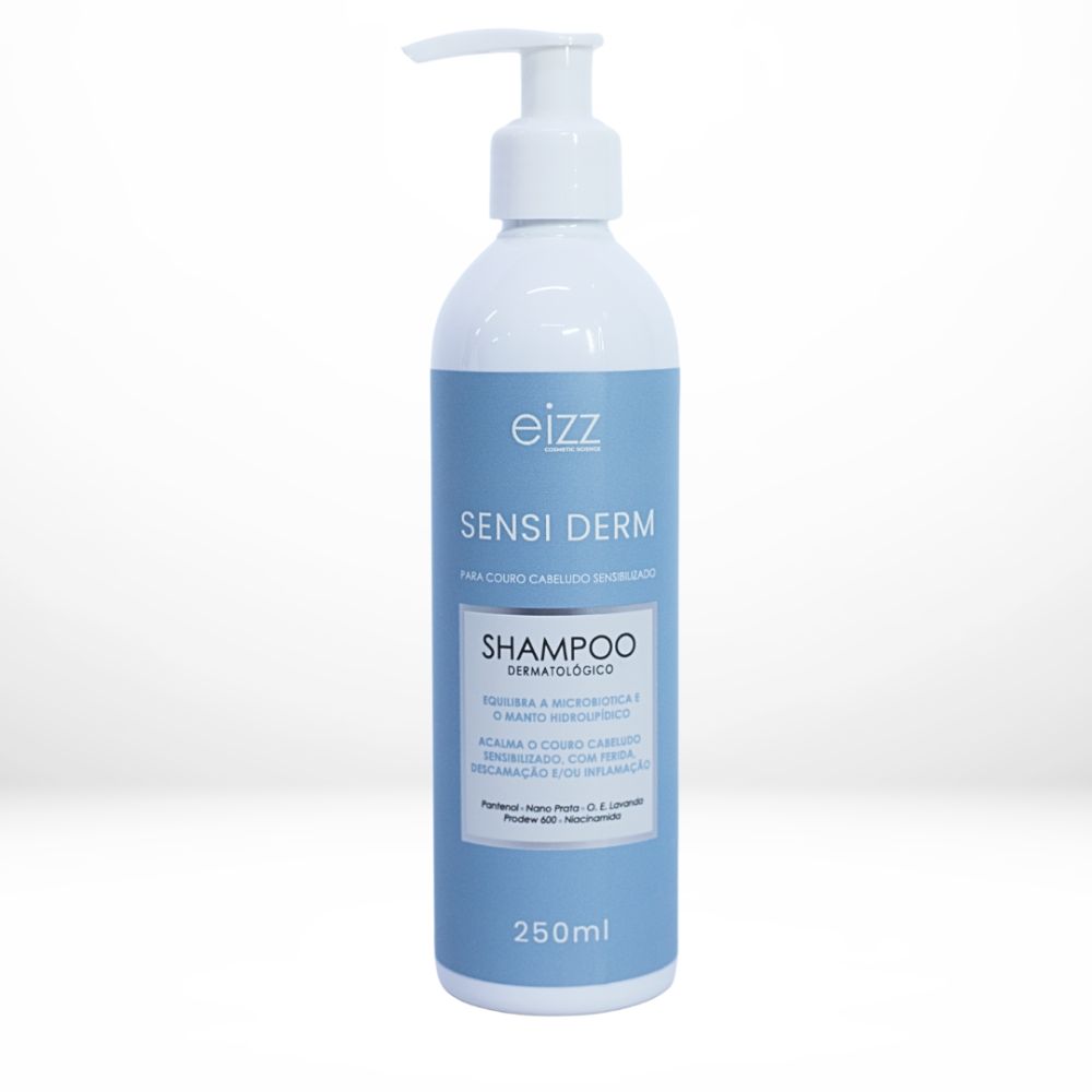 Shampoo Sensi Derm Tratamento Psoríase 250ml - Eizz Cosmetic Science
