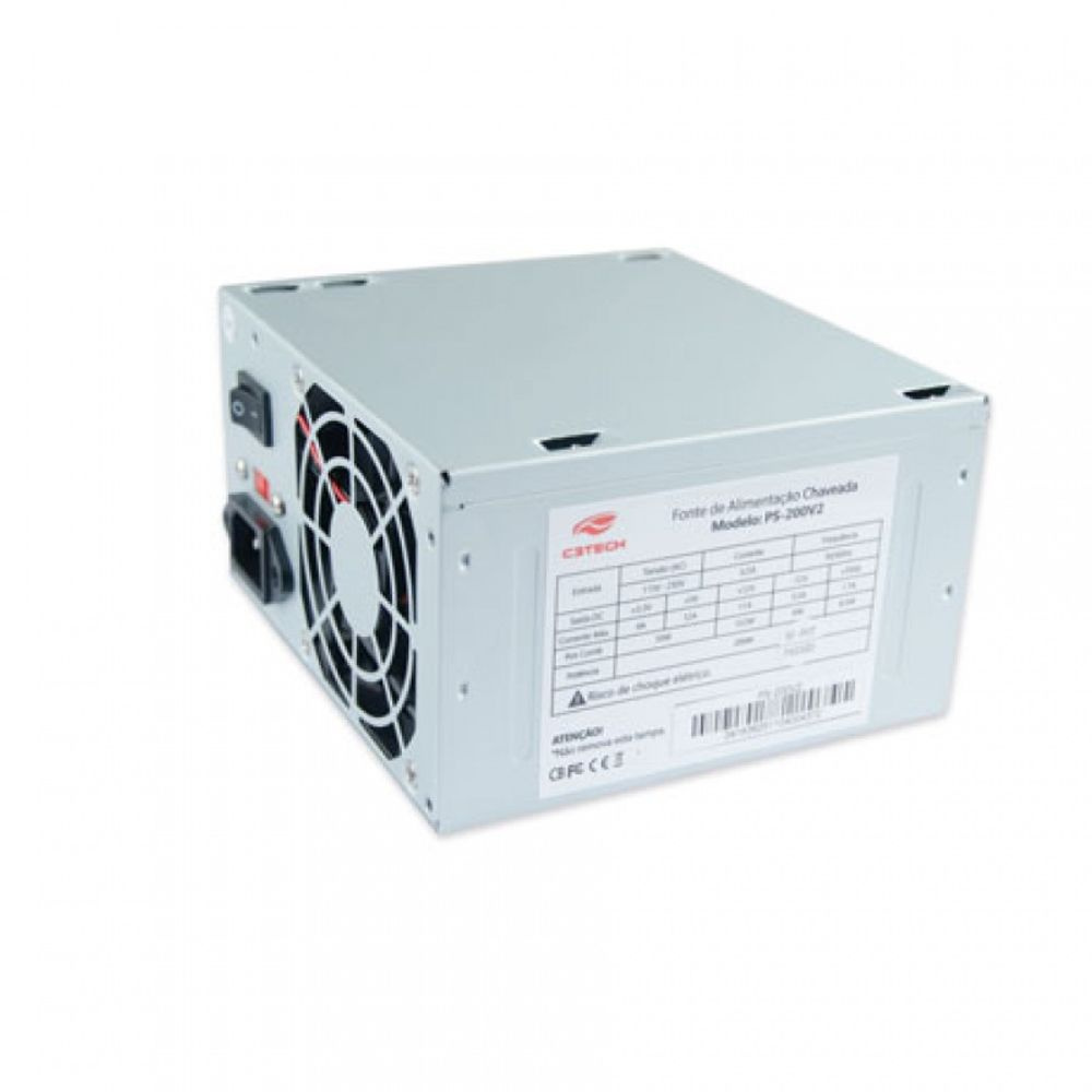 Fonte ATX 200W - Empório Automação