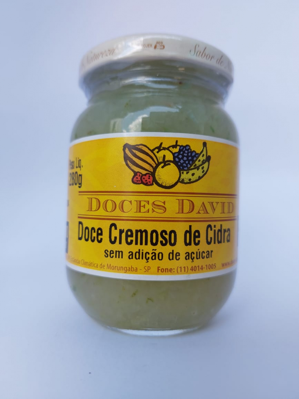 Doce Cremoso de Cidra Zero - Empório Prático e Pronto