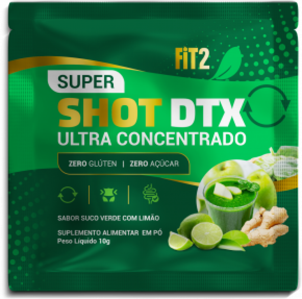 Amostra Super Detox DTX FiT2 Fórmula em Pó - H - FiT2