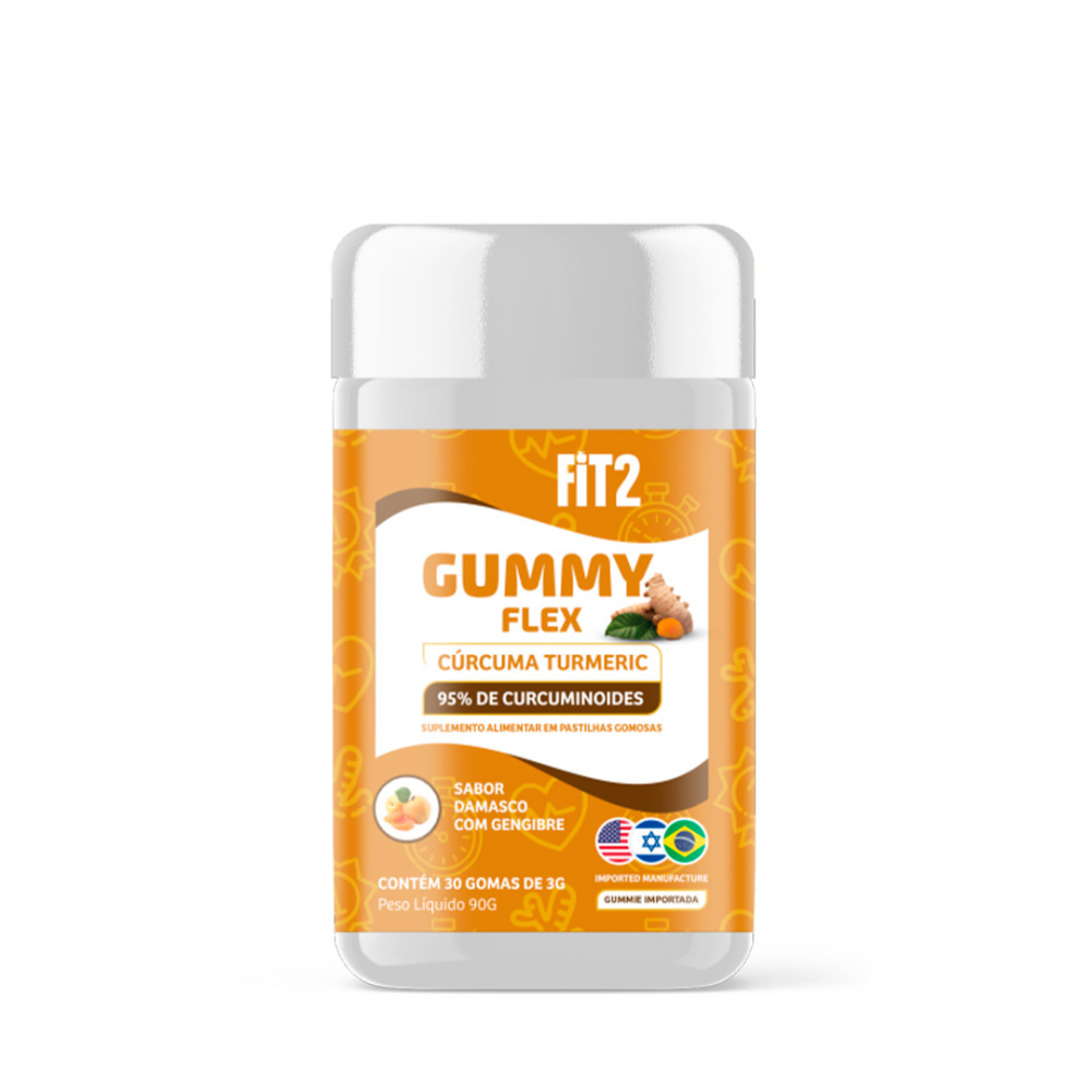 Gummy Flex - Cúrcuma Turmeric - FiT2