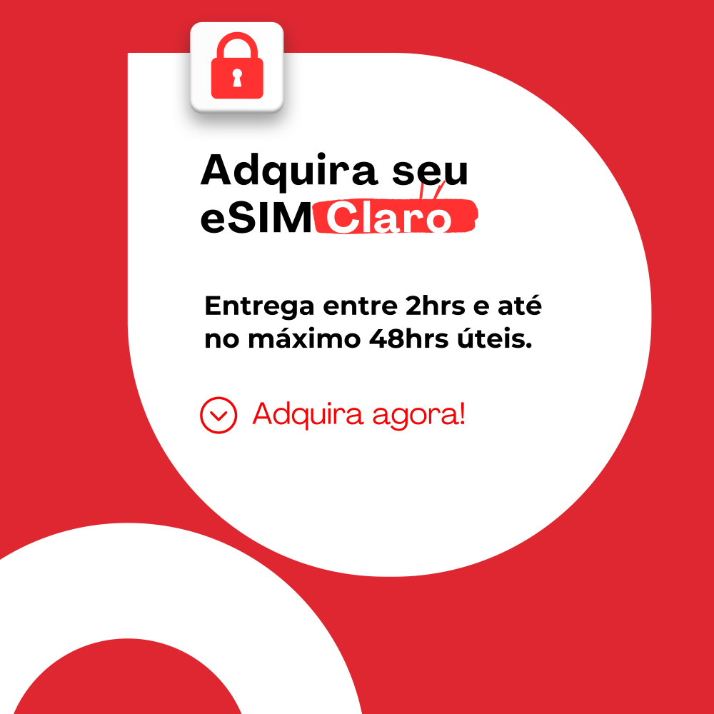 Claro eSIM Pré-Pago 5G: Ativação Rápida e 100% Digital - eSIM Chips Virtual