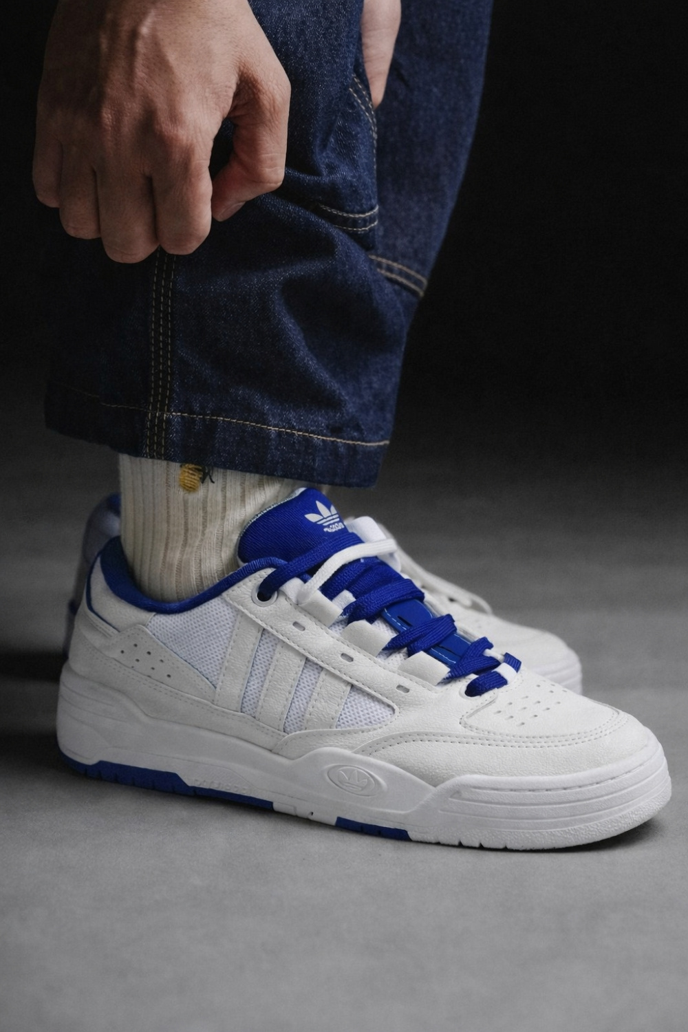 Adidas Adi 2000 branco e azul masculino escolha certa para quem busca ...
