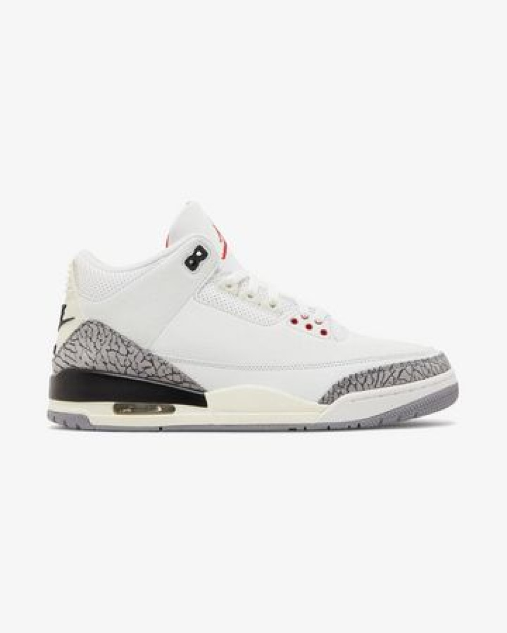 Tênis Nike Air Jordan 3 "White Cement Reimagined" O clássico - eSneakers
